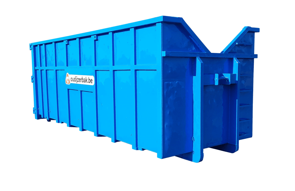 Container oud ijzer | oplossing voor bedrijven | Oudijzerbak.be